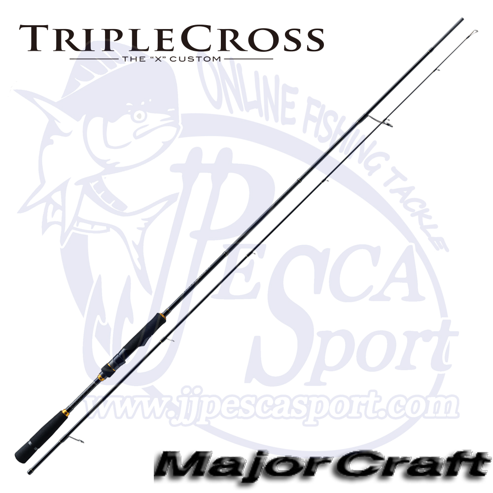 CAÑA MAJOR CRAFT TRIPLE CROSS HARD ROCK STYLE JJPESCASPORT - MAJOR ...